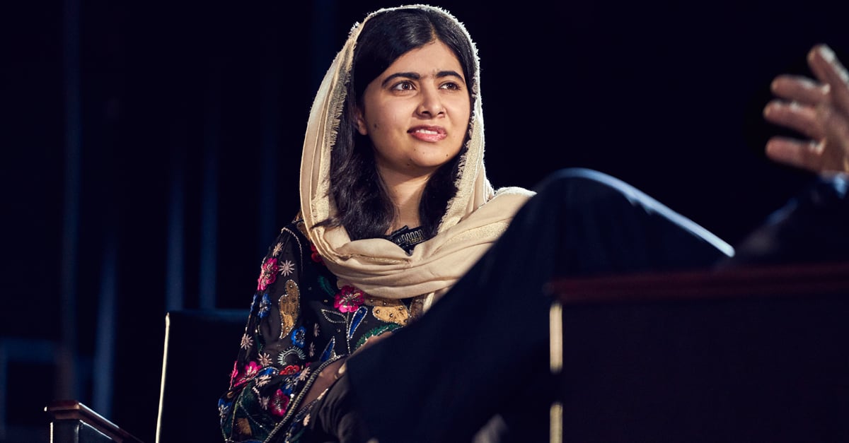 Malala Yousafzai appeared on David Letterman's My Next Guest Needs No ...