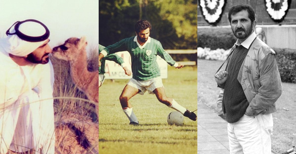These amazing throwback photos of Sheikh Mohammed show a new side to ...