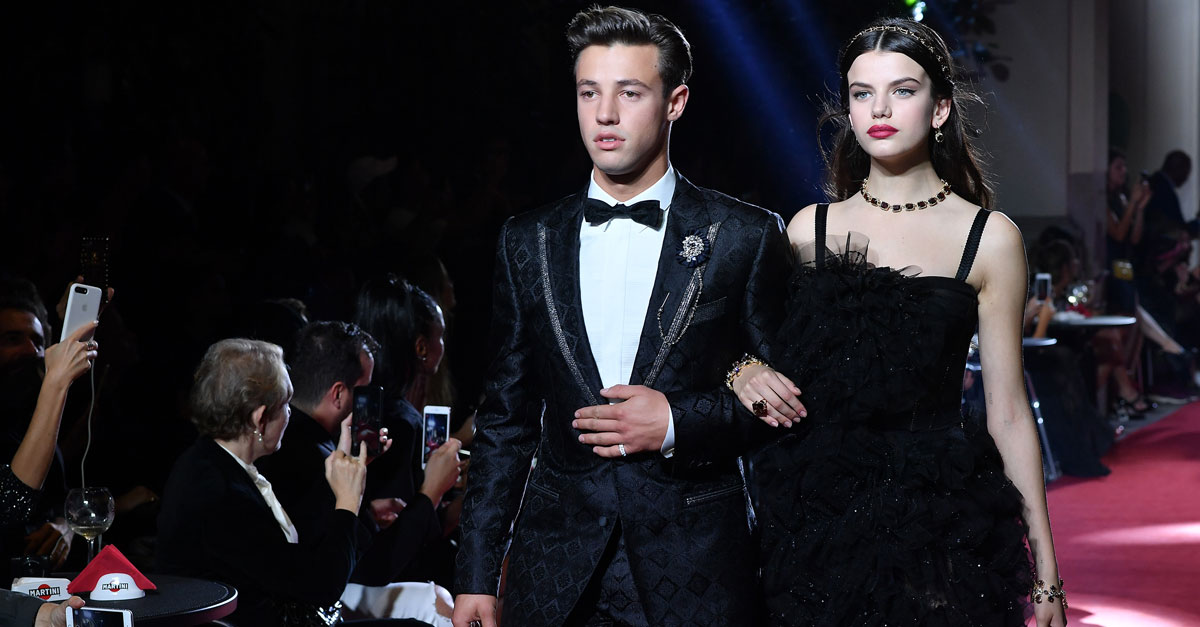 Middle Eastern models were all over Milan Fashion Week