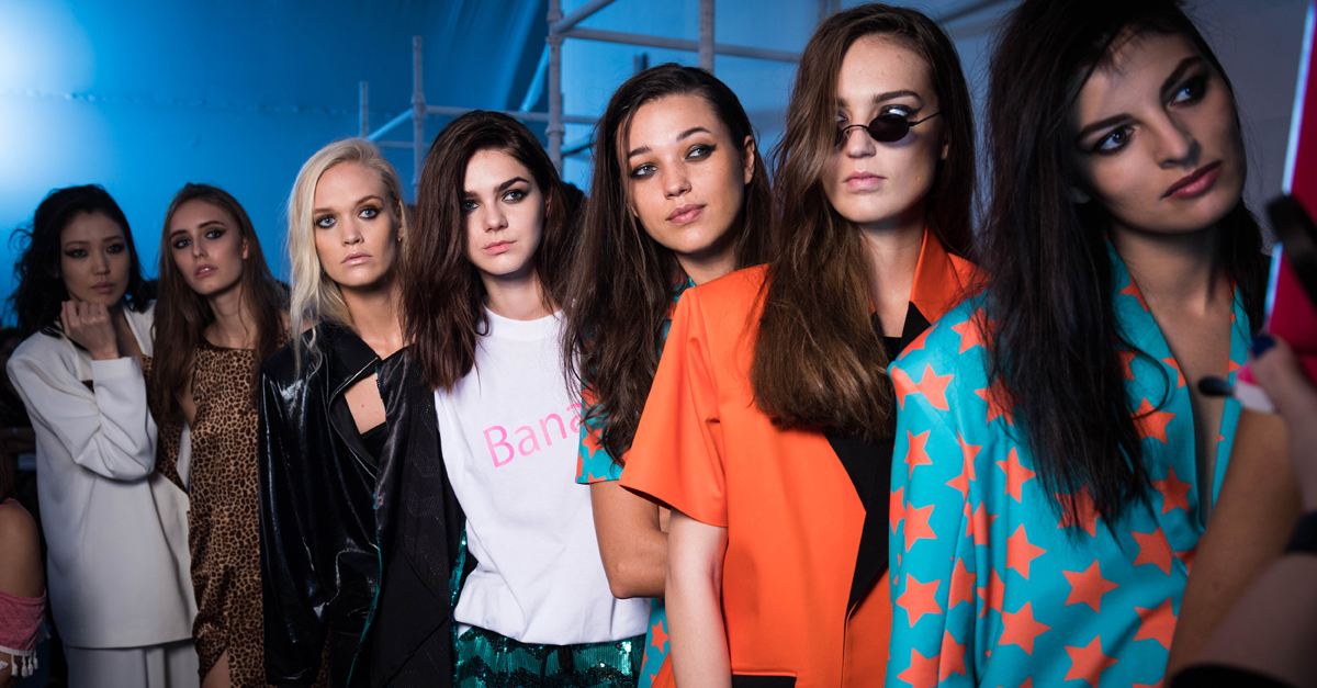 All the best pictures from behind-the-scenes at Fashion Forward