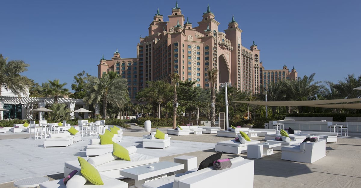 Nasimi Beach at The Atlantis Dubai: This popular Dubai beach club is ...