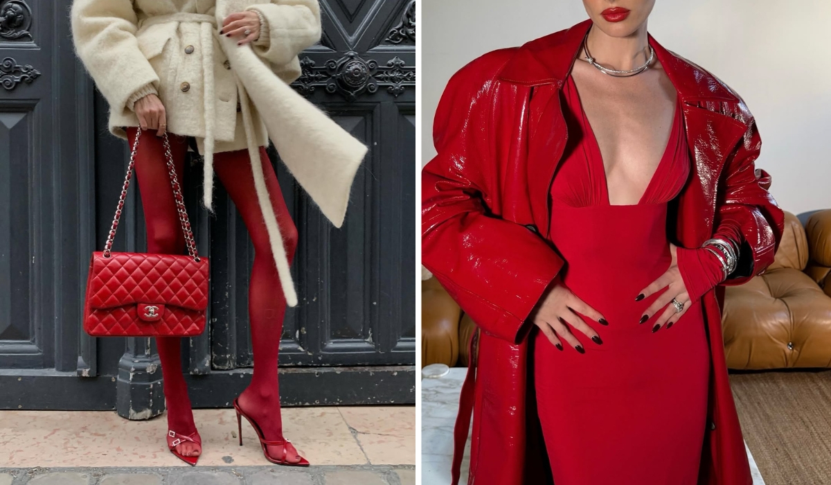 5 chic ways to wear red for Christmas 2024